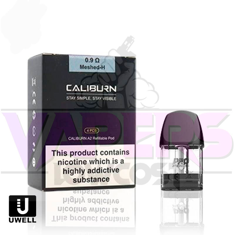 CAJA Cartucho/Pod para Caliburn A2 / Koko AK2 by Uwell (0,9 ohm ... CAJA Cartucho/Pod para Caliburn A2 / Koko AK2 by Uwell (0,9 ohm ...