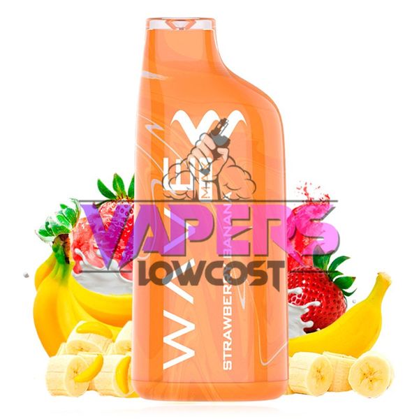 Pod desechable Strawberry Banana 8000puffs 0mg- Bud Vape Wave Max ...